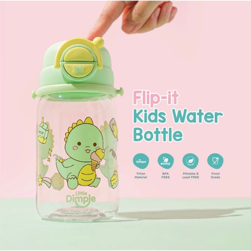 Jual Flip-It Kid's Water Bottle Little Dimple 600ml | Shopee Indonesia