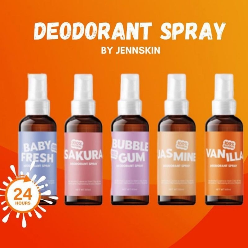 Jual JENNSKIN DEODORANT SPRAY SERIES 60ML | Shopee Indonesia