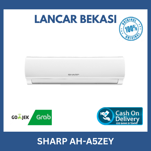 Jual AC SHARP AH-A5ZEY 1/2 PK New Refrigrant 100% Original & Garansi Resmi (Unit Only) - GARANSI ...