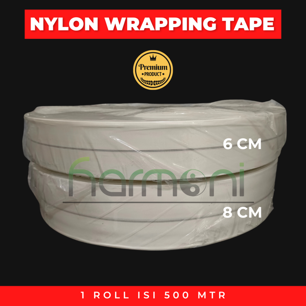 Jual Nylon wrapping tape untuk industri rubber hose & rubber roll lebar ...