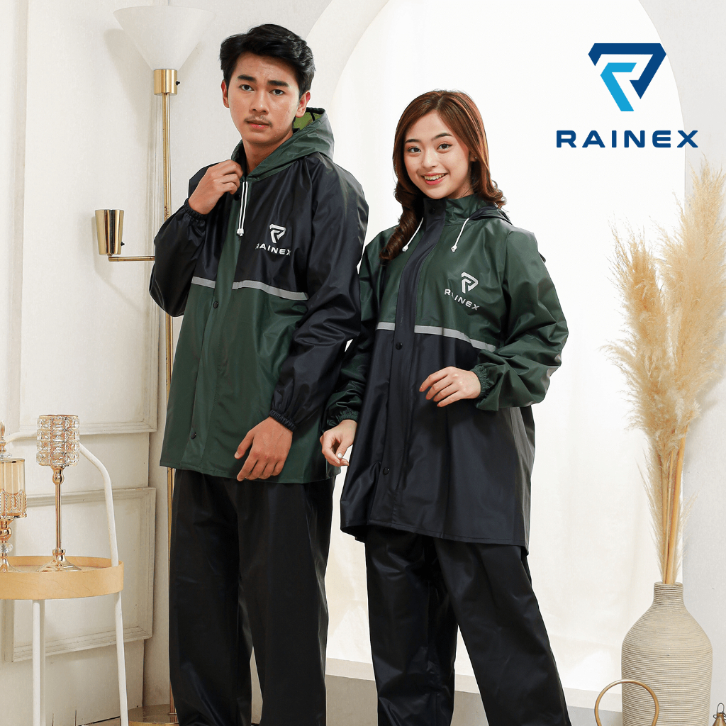 Jual JAS HUJAN SETELAN Pria & Wanita PREMIUM QUALITY BY RAINEX RAINCOAT ...