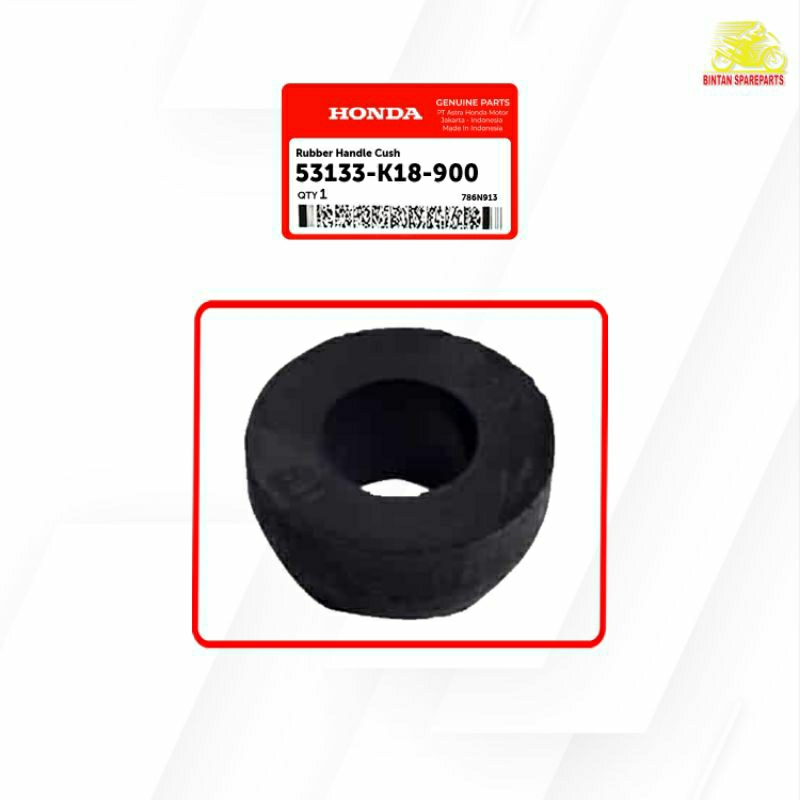 Jual Karet Dudukan Stang Rubber Handle Cush 53133 K18 900 | Shopee ...