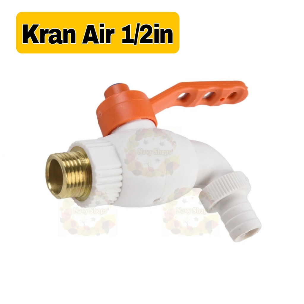 Jual Kran air 1/2 inch Import kuningan Plastik Kran Taman PVC Kran ...