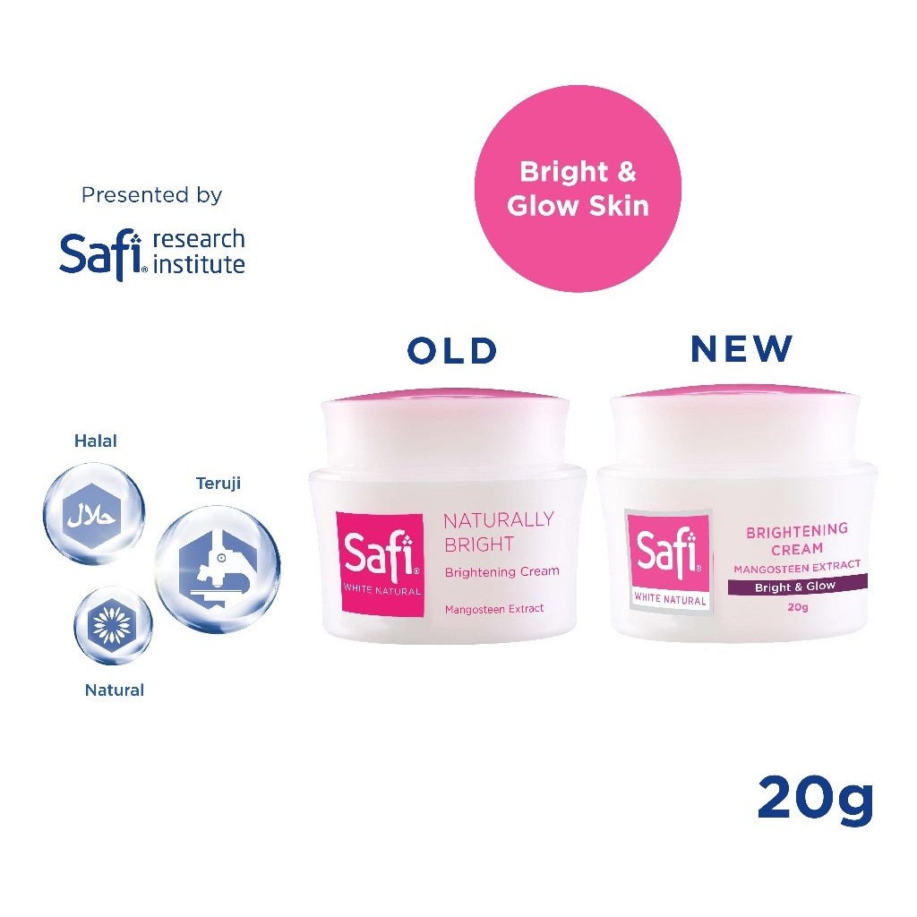 Jual Safi White Natural Cream Mangosteen | Shopee Indonesia