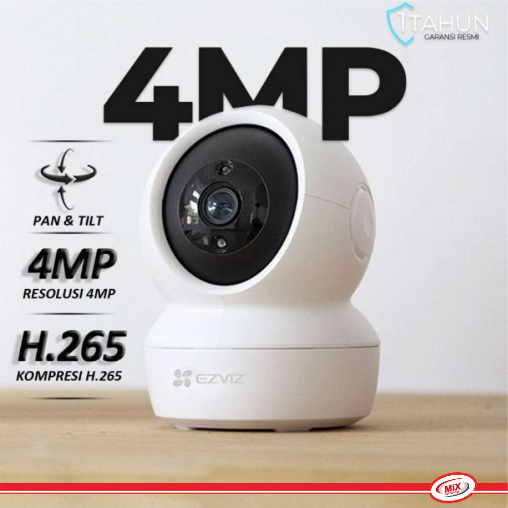 Jual Ezviz C6N 4MP Smart Wifi Pan Tilt IP Camera CCTV Indoor 1440p ...