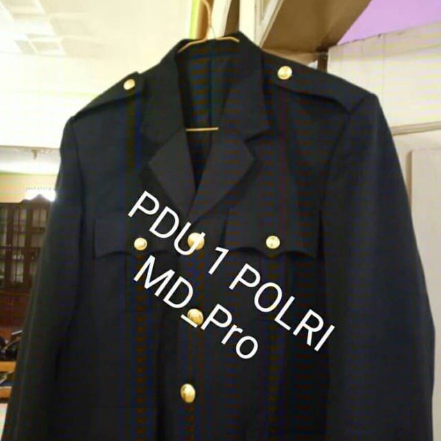 Jual KODE R17H SERAGAM POLISI TUXEDO JAS PDU 1 POLRI PAKAIAN DINAS ...
