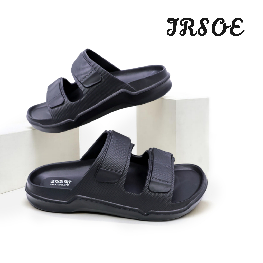Jual Irsoe Sandal Slide Pria Sendal Selop Anti Slip Ringan dan Empuk ...