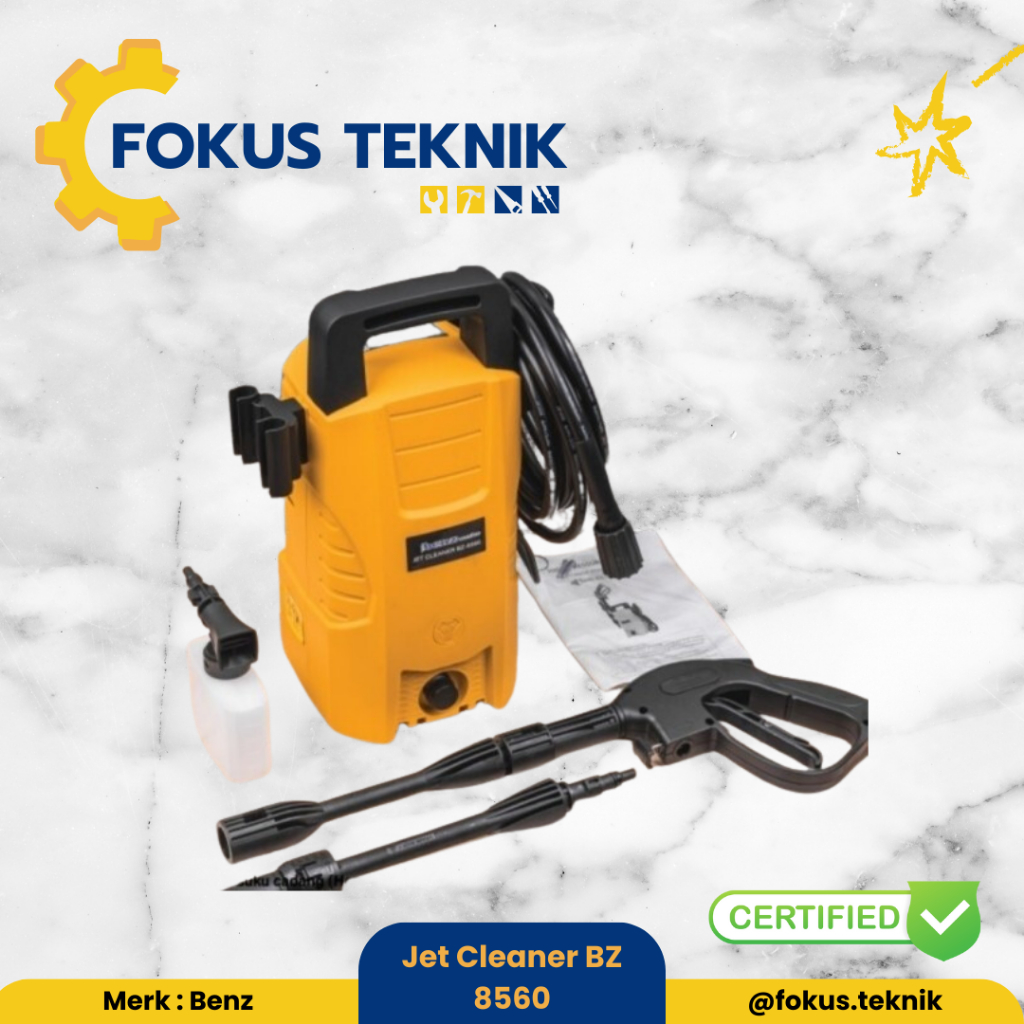 Jual BENZ BZ 8560 Mesin Steam Cuci Mobil Motor High Pressure Jet ...