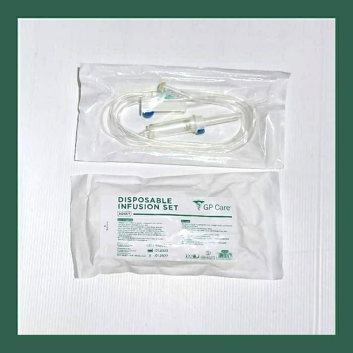 Jual INFUS SET DEWASA TIPE Y | GP CARE | INFUSION SET ADULT TYPE Y ...