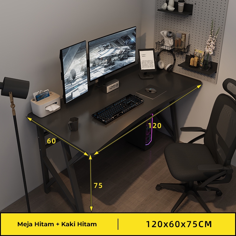 Jual HOMELIVING - Meja Komputer / Meja Kerja / Meja Kantor Minimalis ...