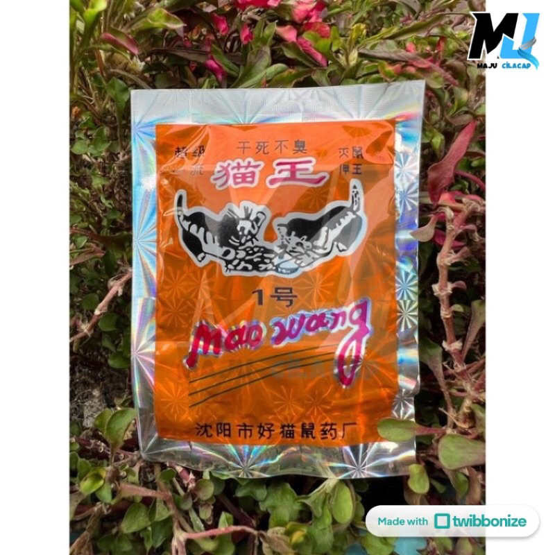 Jual 11G Racun Tikus Mao Wang / Obat Tikus Pembasmi Tikus Hama 100% ...