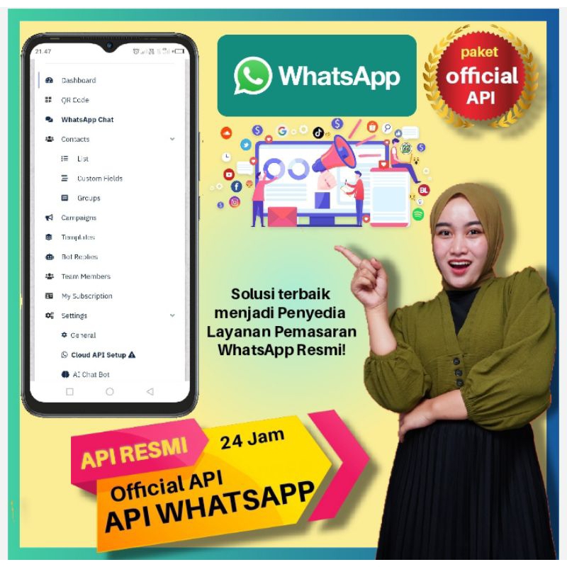 Jual Source Code Penyedia Layanan Api Resmi Whatsapp | Shopee Indonesia Jual Source Code Penyedia Layanan Api Resmi Whatsapp | Shopee Indonesia