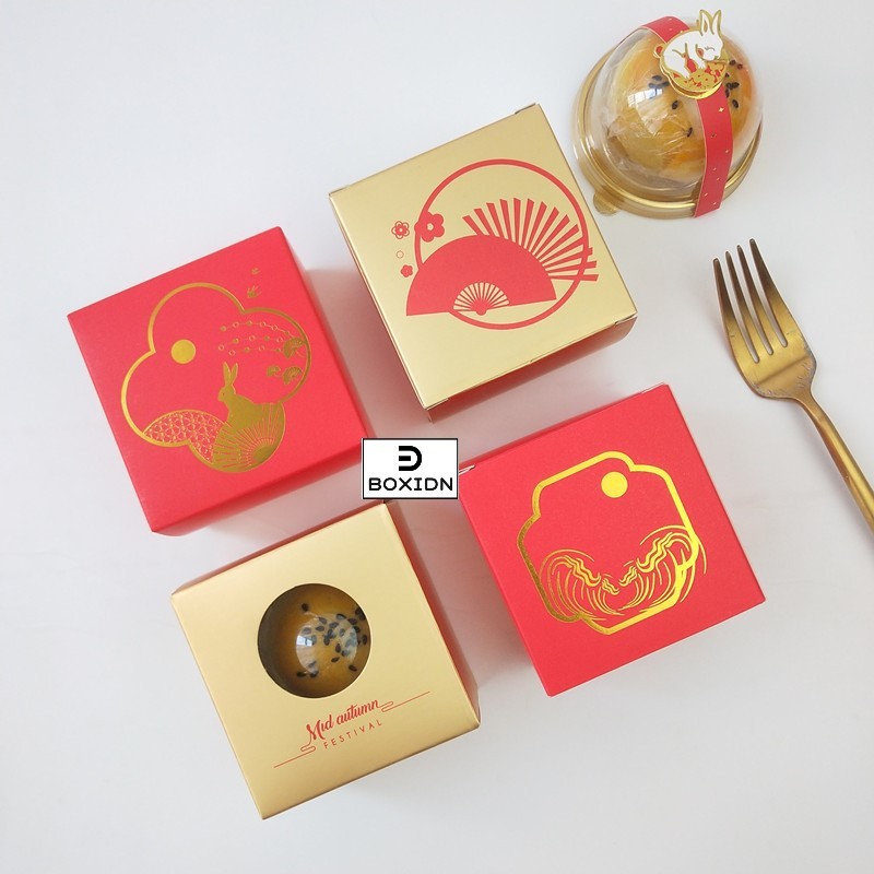 Jual Box Mooncake satuan isi Box Mooncake 10x10 Box Mooncake 150gr box ...