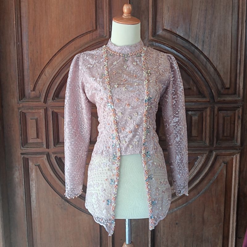 Jual kebaya muslim tile kebaya wisuda | Shopee Indonesia