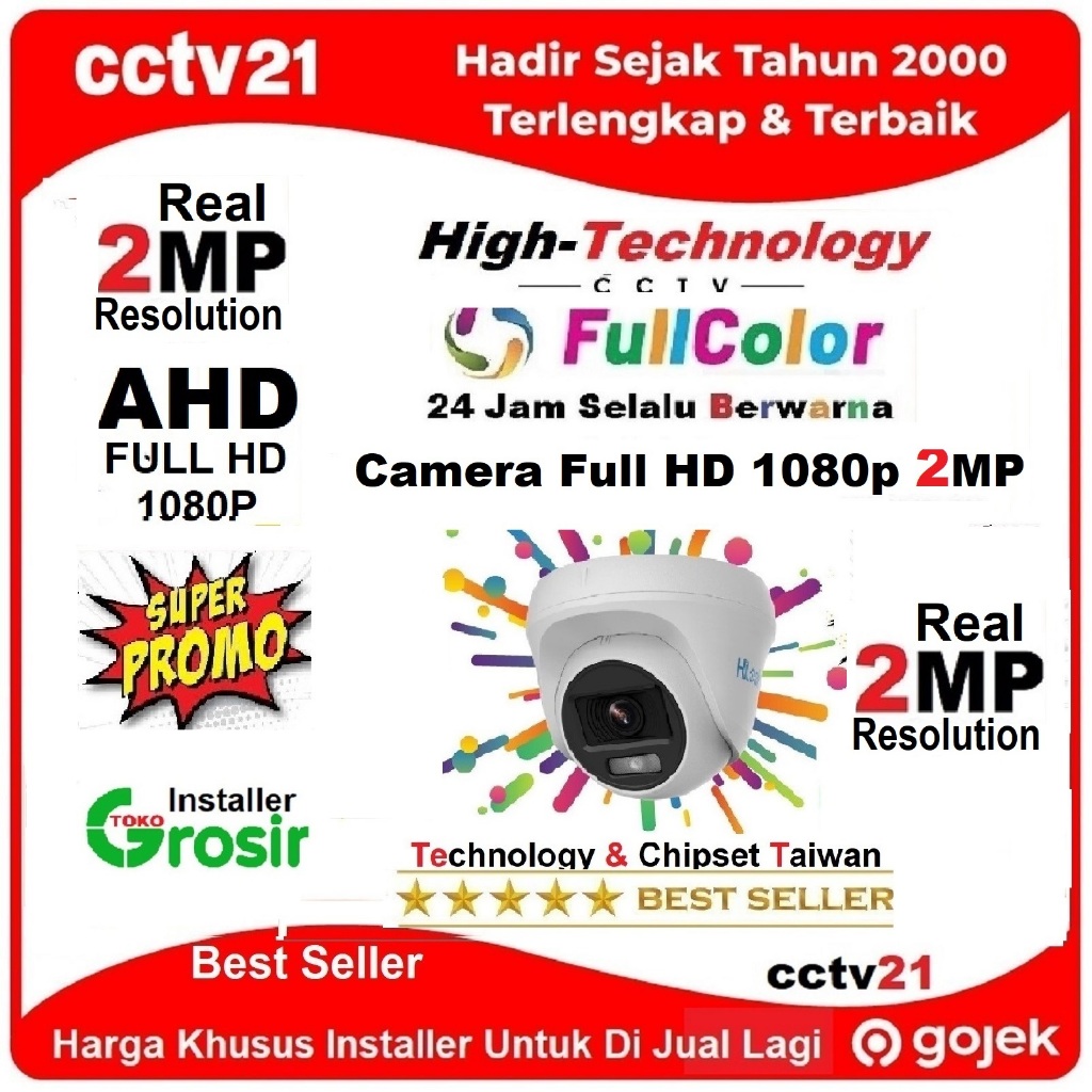 Jual CCTV / Camera /Kamera / 2MP High Technology Full Color 24Jam ...