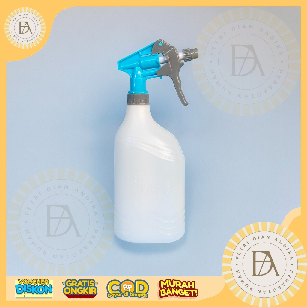 Jual Botol Spray Plastik Putih 1000 ML Dan 500 ML | Shopee Indonesia