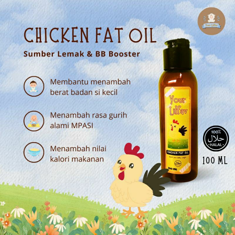 Jual Minyak Ayam Minyak Lemak Ayam Minyak MPASI Chicken Fat Oil BB ...