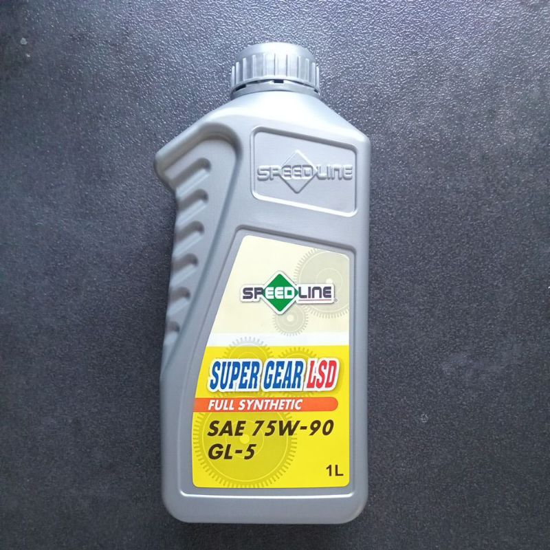 Jual 75w90 GEAR OIL SPEEDLINE SUPER GEAR LSD FULL SYNTHETIC GL5 ...