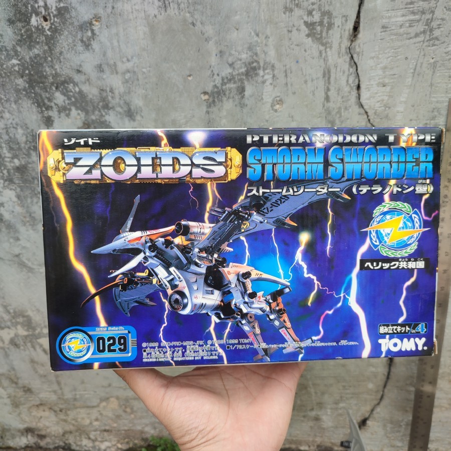 Jual Vintage Model Kit Figure Zoids 029 Pteranodon Type Storm Sworder ...