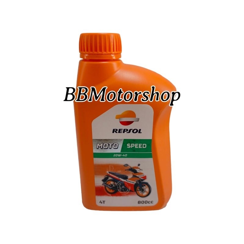 Jual OLI MOTOR REPSOL MOTO SPEED 20W-40 800 ML | Shopee Indonesia