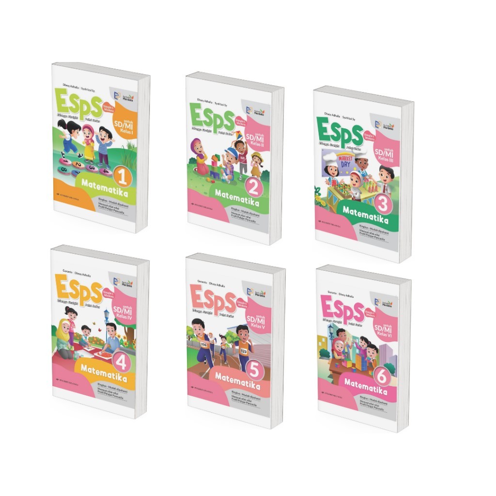 Jual Esps Matematika SD Kelas 1 2 3 4 5 6 - Kurikulum Merdeka Erlangga | Shopee Indonesia