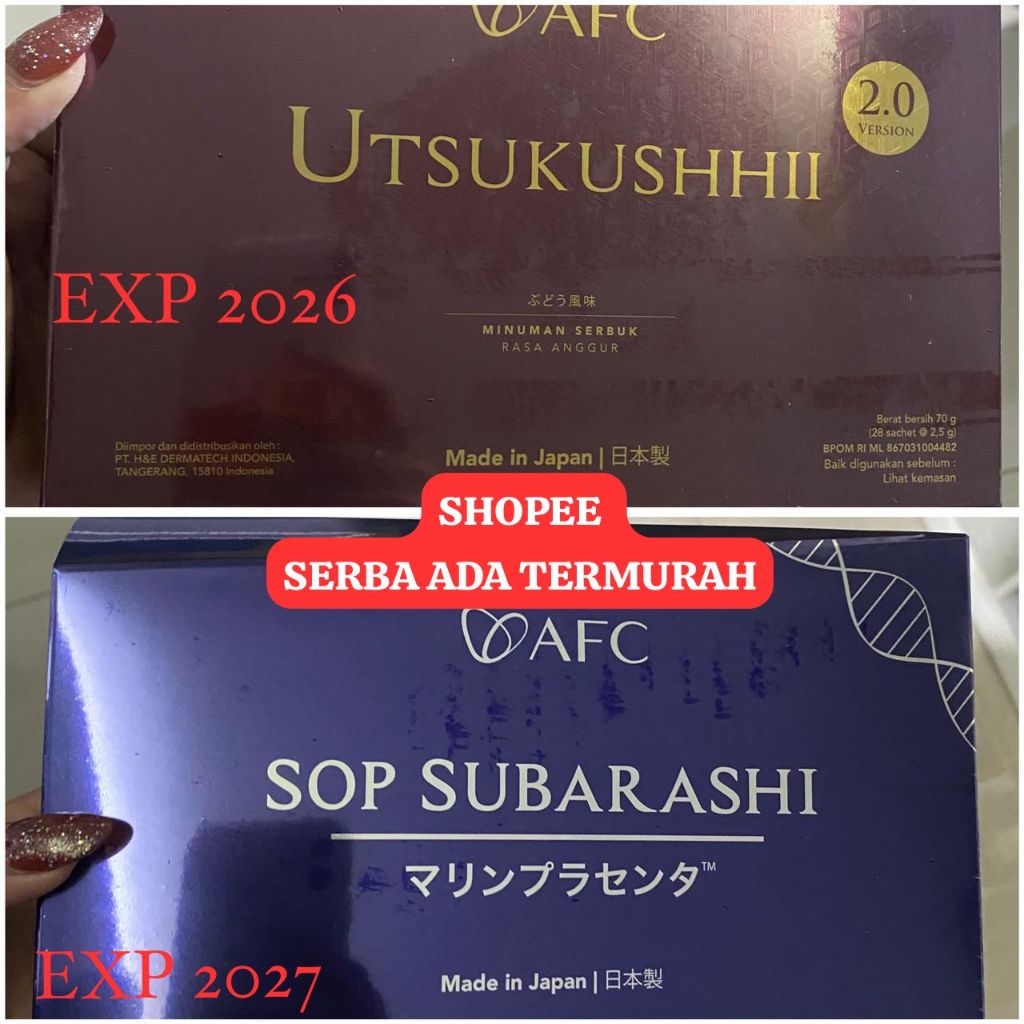 Jual Suplemen Kesehatan Subarashi Utsukushhii Gold Box Segel Original ...