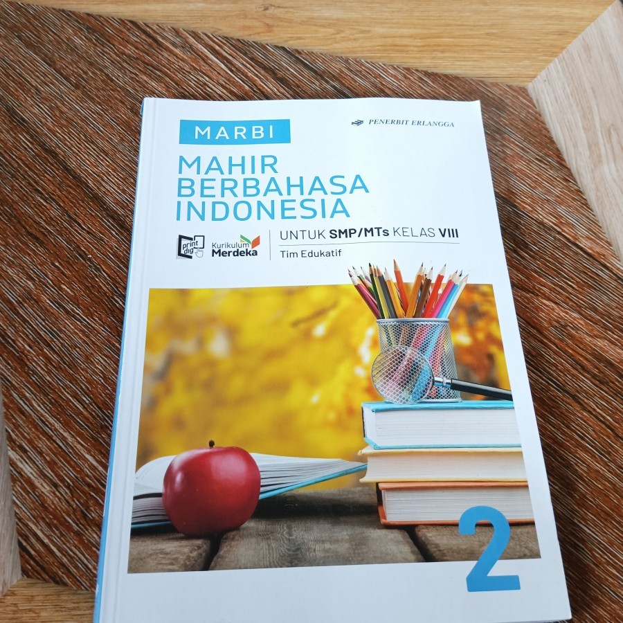 Jual Buku Marbi Bahasa Indonesia Kurikulum Merdeka Kelas VIII SMP Erlangga | Shopee Indonesia