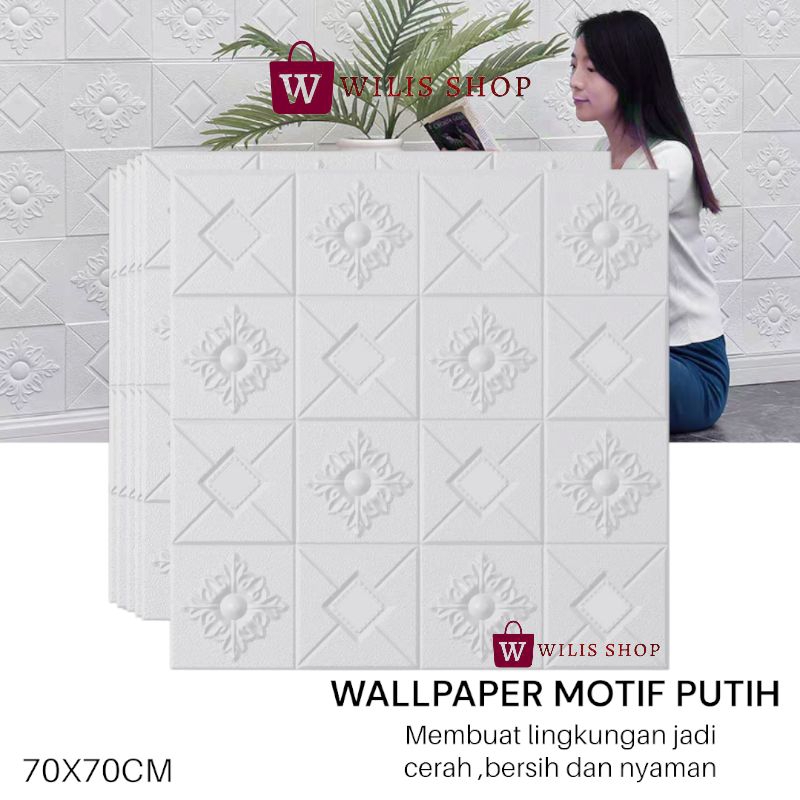 Jual Wallpaper Sticker Dinding Busa / Wallpaper Dinding Ceiling / Wall ...
