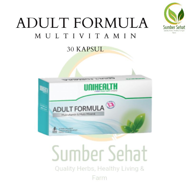 Jual Adult Formula - Multivitamin Dewasa Box 30 tablet | Shopee Indonesia