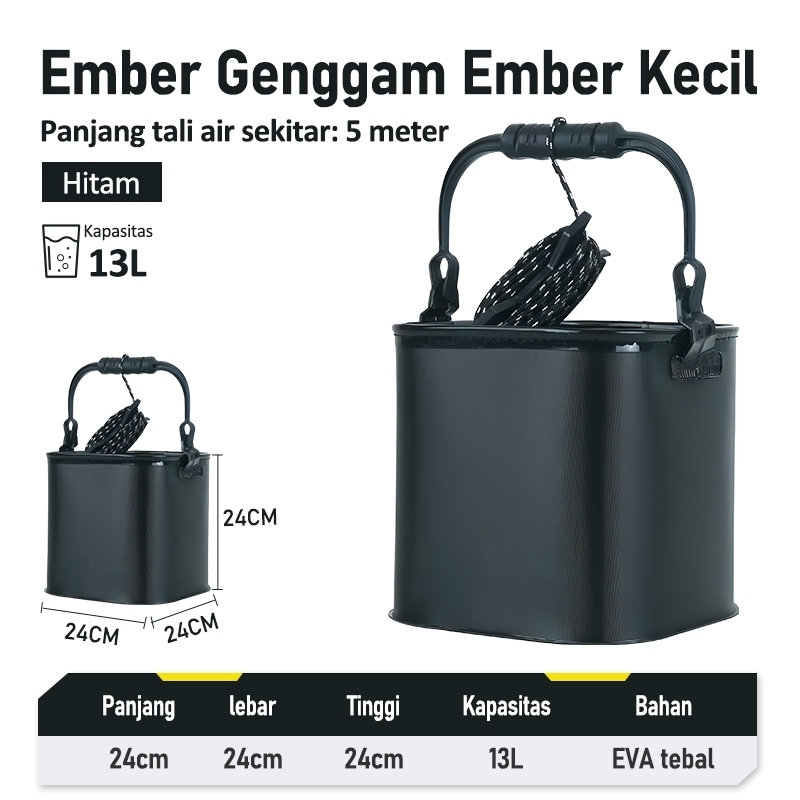 Jual Ember lipat fishing /Ember Lipat Multifungsi /Cuci Mobil Fishing ...