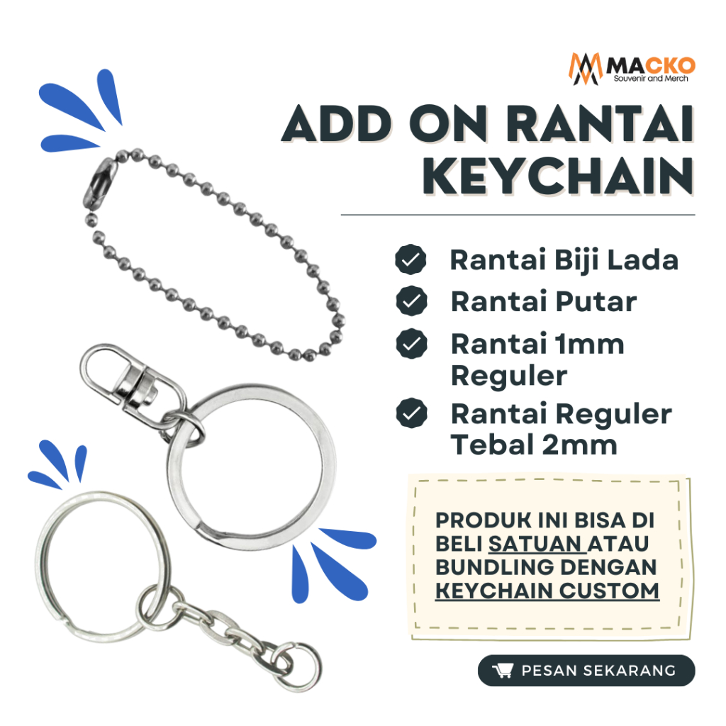 Jual Rantai Gantungan Kunci Ring , Biji Lada , Rantai Putar , Dan ... Jual Rantai Gantungan Kunci Ring , Biji Lada , Rantai Putar , Dan ...