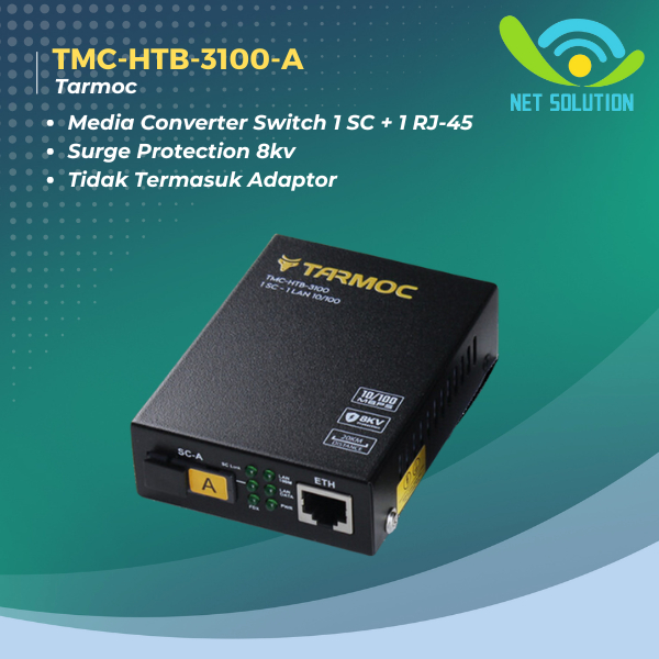 Jual Tarmoc TMC-HTB-3100-A | Netlink HTB3100 1FO 1LAN 10/100 Mbps ...