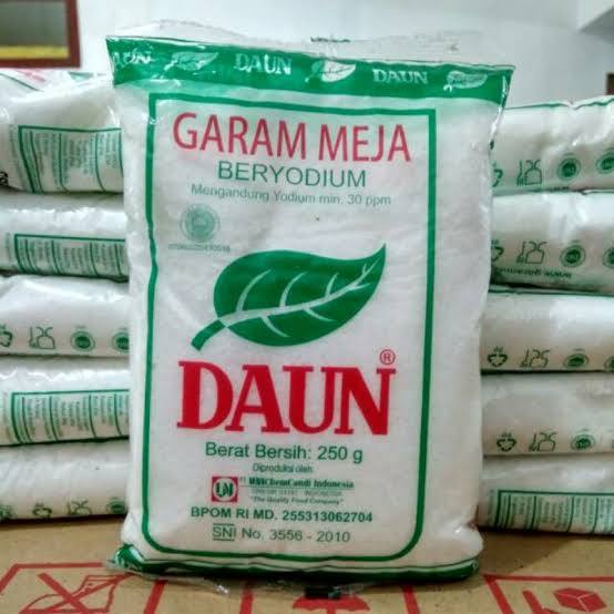 Jual Garam Daun Garam Yodium Salt 250gr | Shopee Indonesia