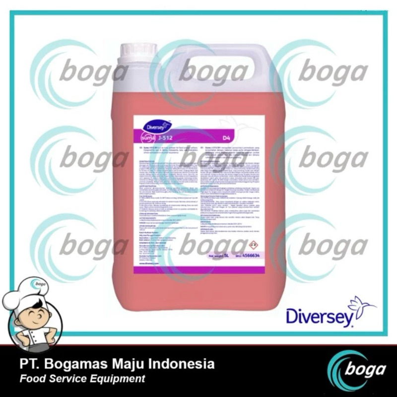 Jual DIVERSEY SUMA J-512 1 DUS ISI 2 JERIGEN (5+5 LITER) | Shopee Indonesia