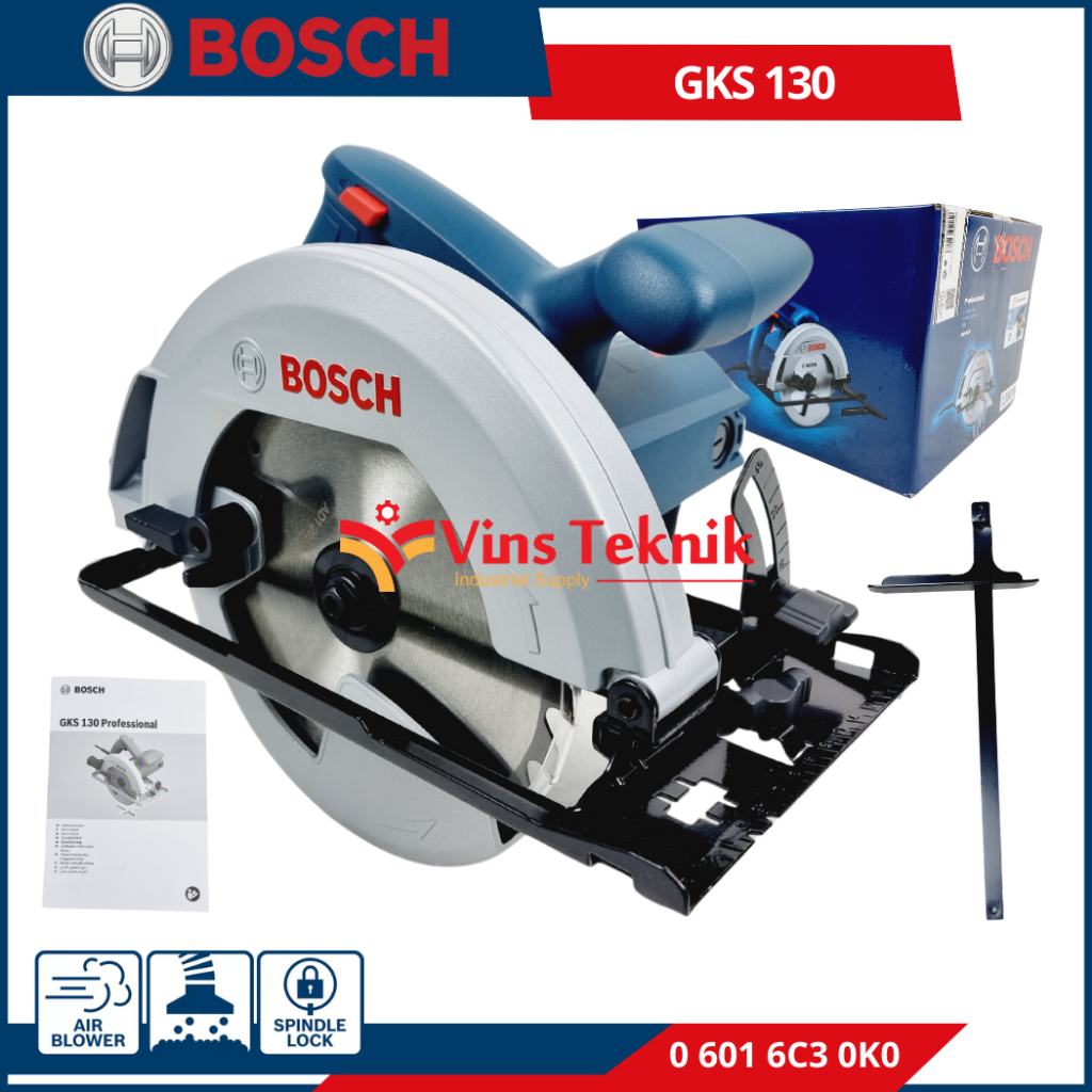 Jual Circular Saw Mesin Gergaji SIrkel 7" Bosch GKS 130 GKS130 | Shopee ...