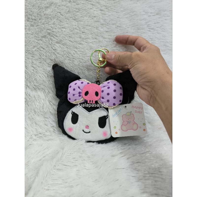 Jual kuromi pouch/pouch kuromi/dompet kuromi/boneka kuromi/kuromi ...