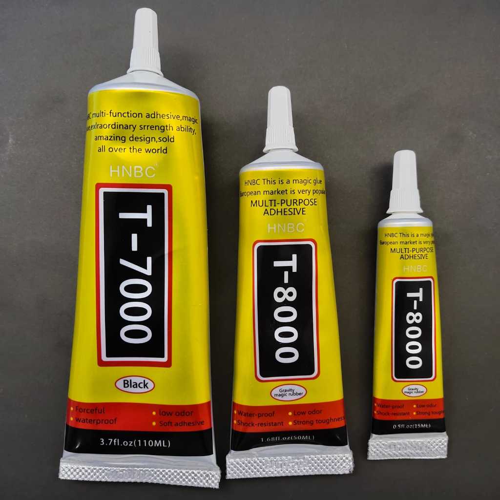 Jual Lem LCD Smartphone T7000 B7000 Serbaguna hitam & bening daya rekat kuat | Shopee Indonesia