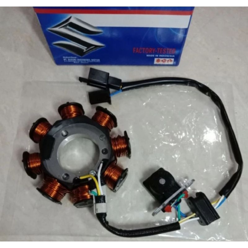 Jual SPULL STATOR ASSY SKY DRIVE SPIN 125 SKY WAVE SUZUKI SGP | Shopee Indonesia