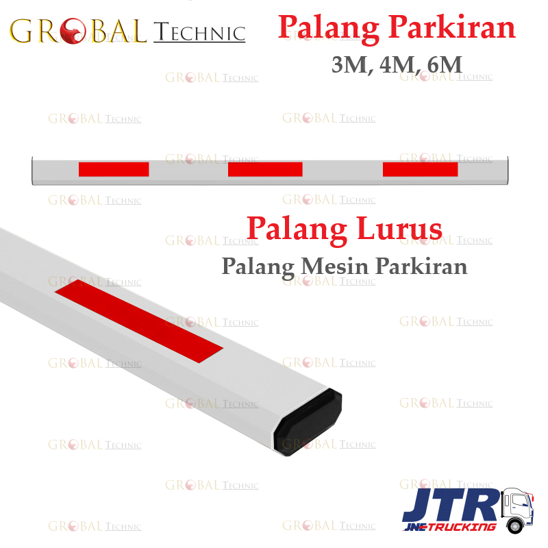 Jual Palang Barrier Gate Mx50 Mx80   Arm Boom Gate 3m 4m 6m | Shopee 