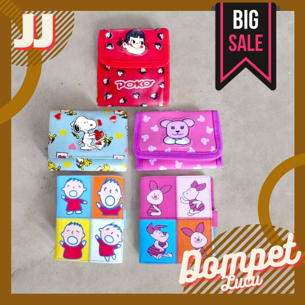 Jual SALE DOMPET LUCU MOTIF SNOOPY POKO MILKY | Shopee Indonesia