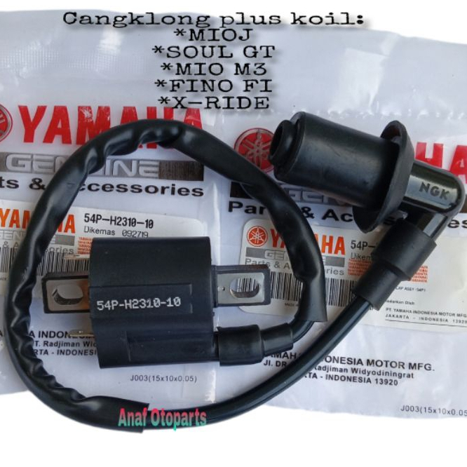 Jual KOIL / COIL PLUS CANGKLONG BUSI MIOJ / MIO M3 / MIO GT / FINO FI ...