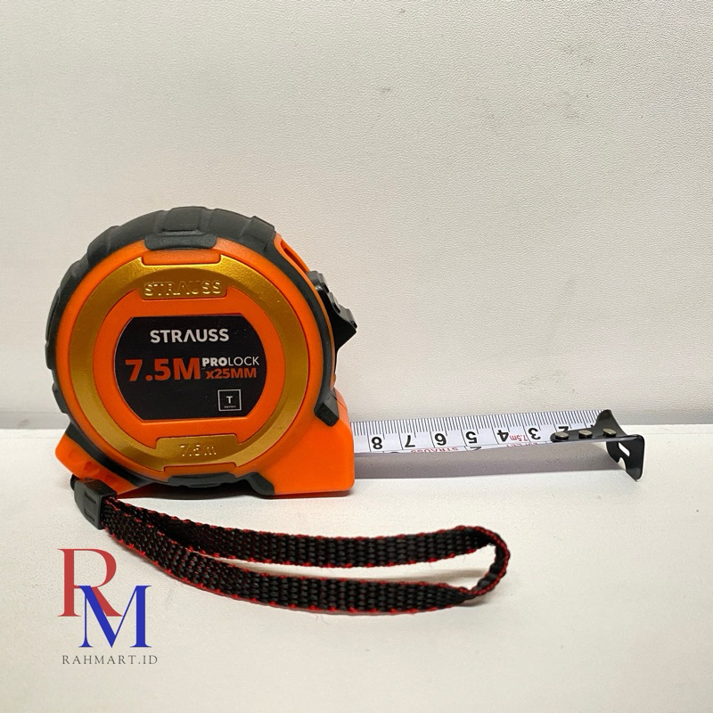 Jual meteran measuring tape 7.5m ( 7.5 meter ) strauss | Shopee Indonesia