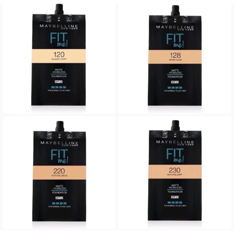 Jual Maybelline Fit Me Matte+ PoreLess Foundation | Shopee Indonesia
