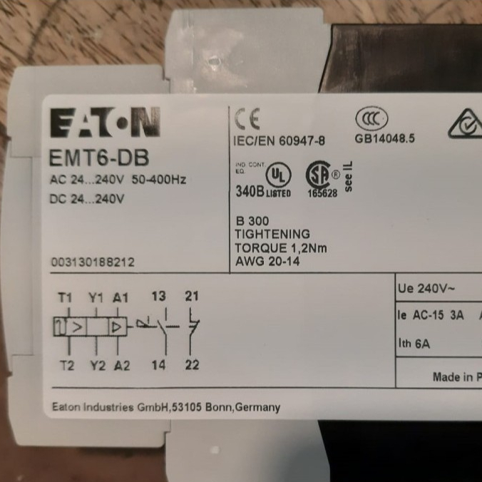 Jual Eaton EMT6-DB(24-240V) (066167) Eaton EMT6-DB(24-240V) (066167 ...