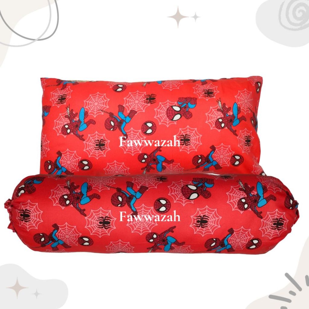 Jual SET SARUNG GULING UKURAN D23cm x 67 cm + SARUNG BANTAL ANAK UKURAN ...