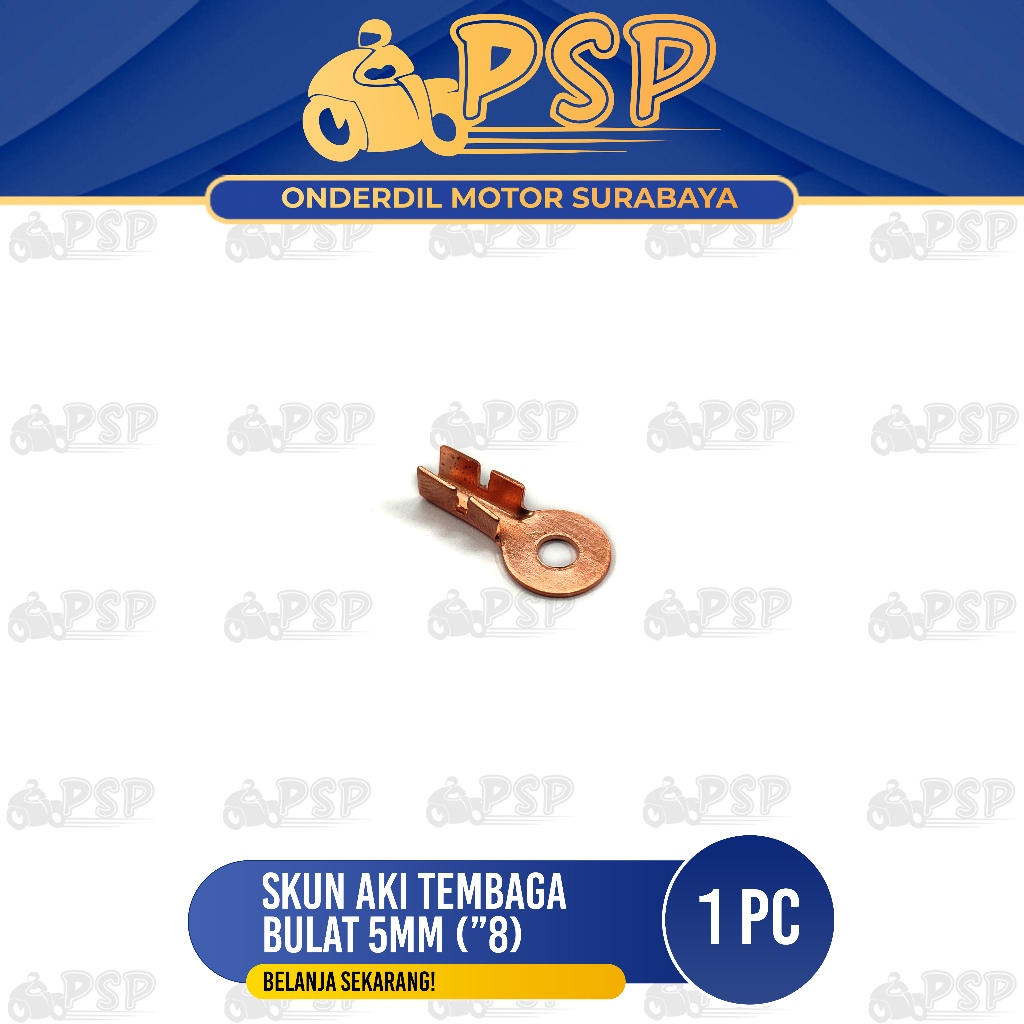 Jual Skun Aki Tembaga Bulat 5mm ("8) (Harga Per 1 BIJI) - Scun Accu ...