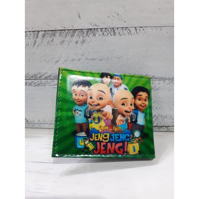 Jual Dompet karakter sablon gambar kartun lipat 2 kartu dan uang ...