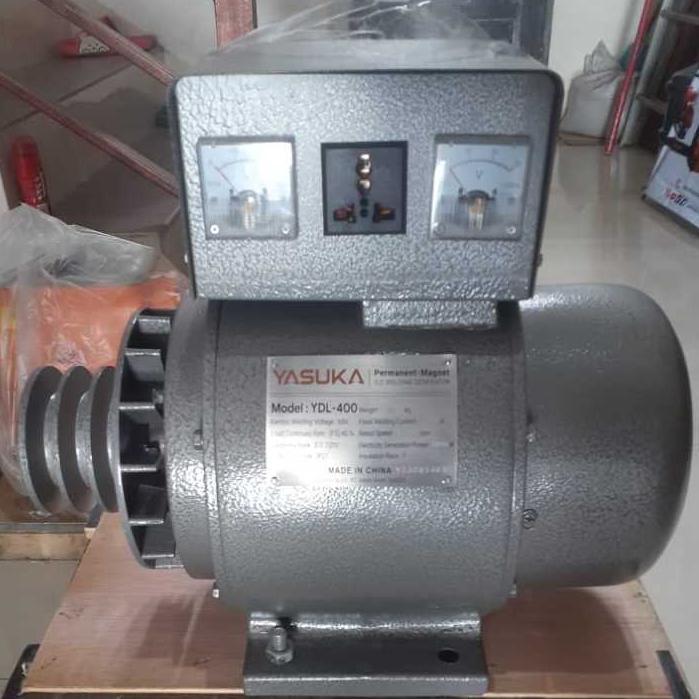 Jual MESIN DINAMO LAS DC \ WELDING GENERATOR YDL - 400 YASUKA | Shopee ...