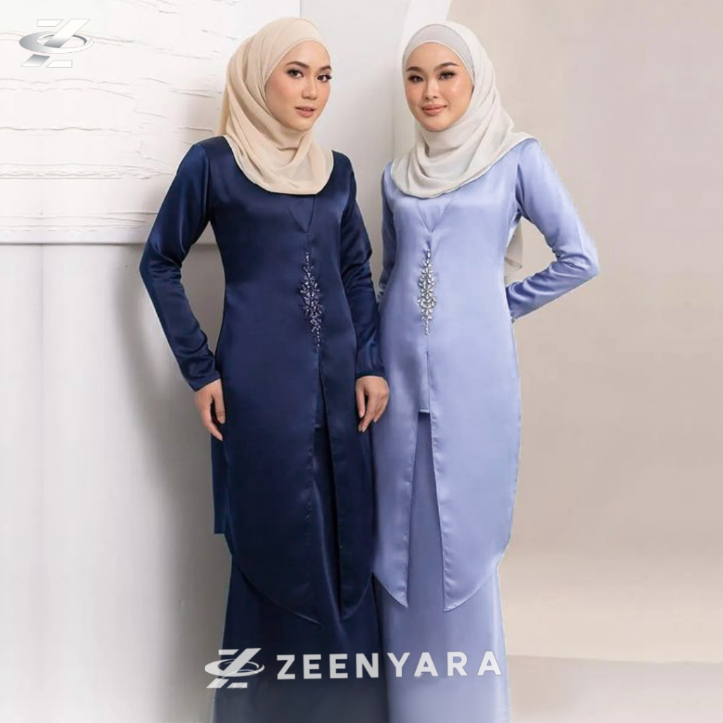 Jual Airene Setelan Baju Kurung Melayu Wanita Modern Lebaran Kondangan Wedding Akad Adat ...