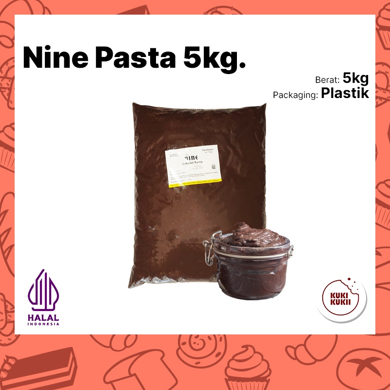 Jual The Nine Coklat Pasta 5kg Ekonomis | Filling Coklat Pasta Ekonomis ...